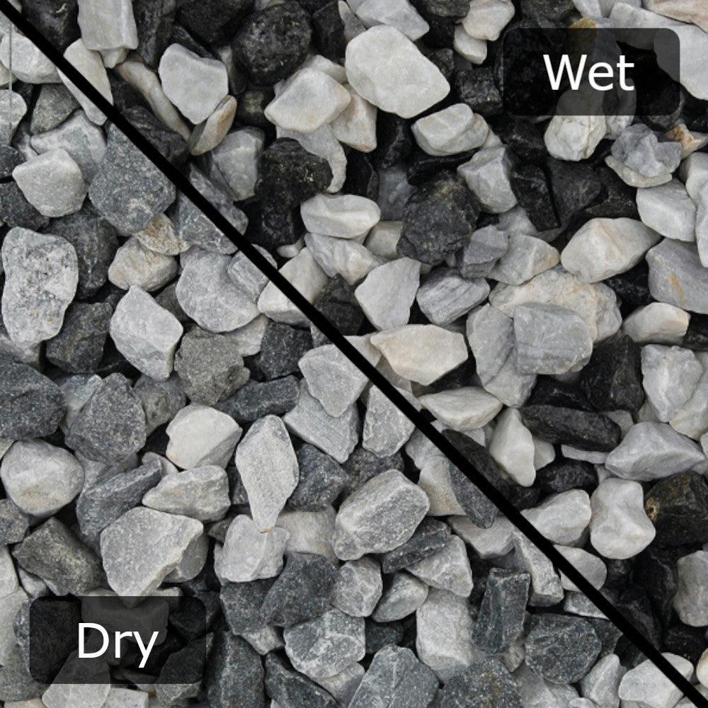 Pebbles For Garden 20mm Black Ice Decorative Aggregate | Mini & Bulk ...