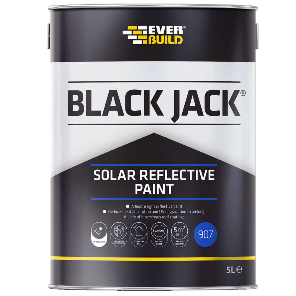 Black Jack Solar Reflective Paint 907: 5L — Ashbrook Roofing Supplies LTD