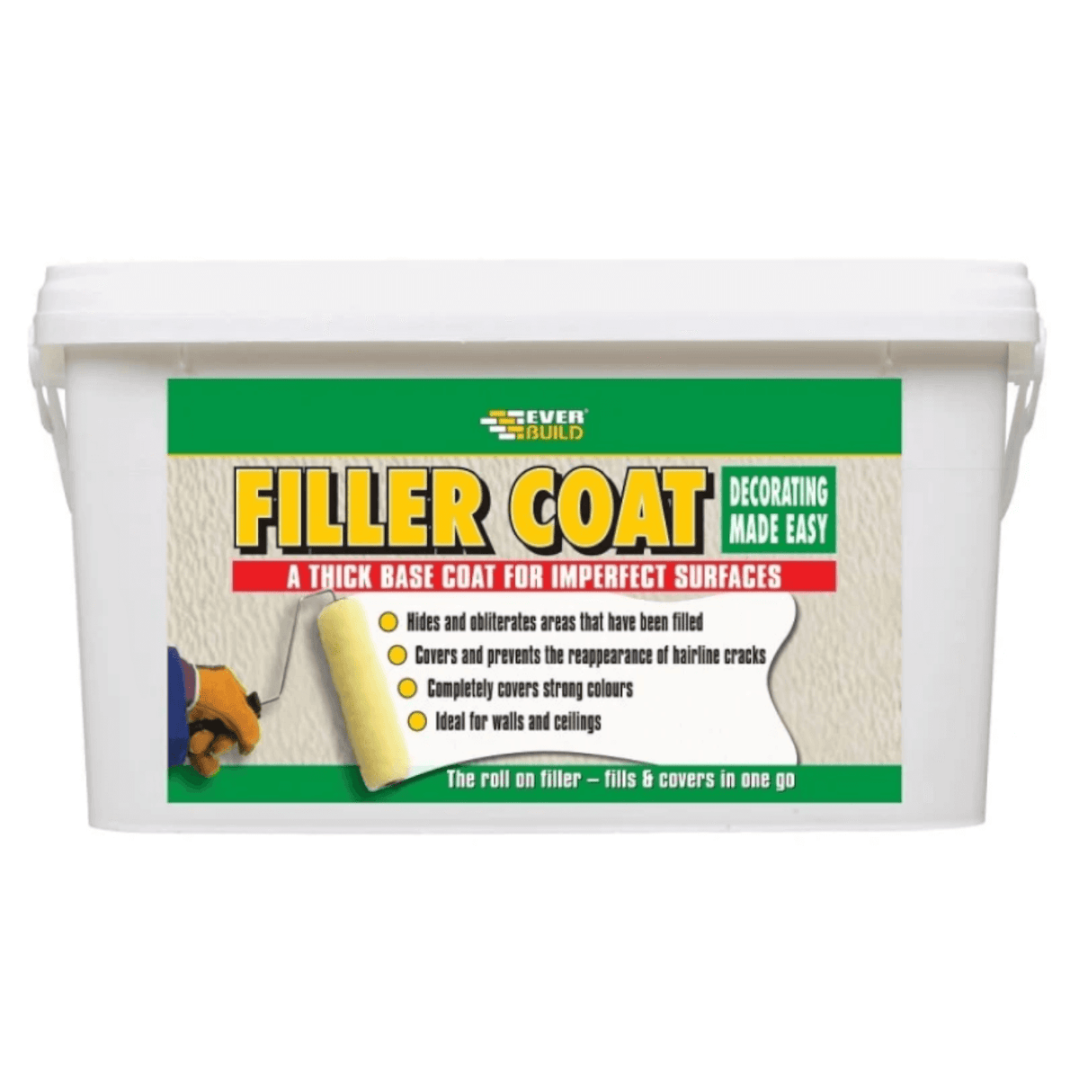 Everbuild Filler Coat: 5L — Ashbrook Roofing Supplies LTD