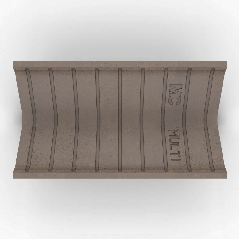 FP McCann Concrete Multi Ridge Roof Tile - Anthracite — Ashbrook ...
