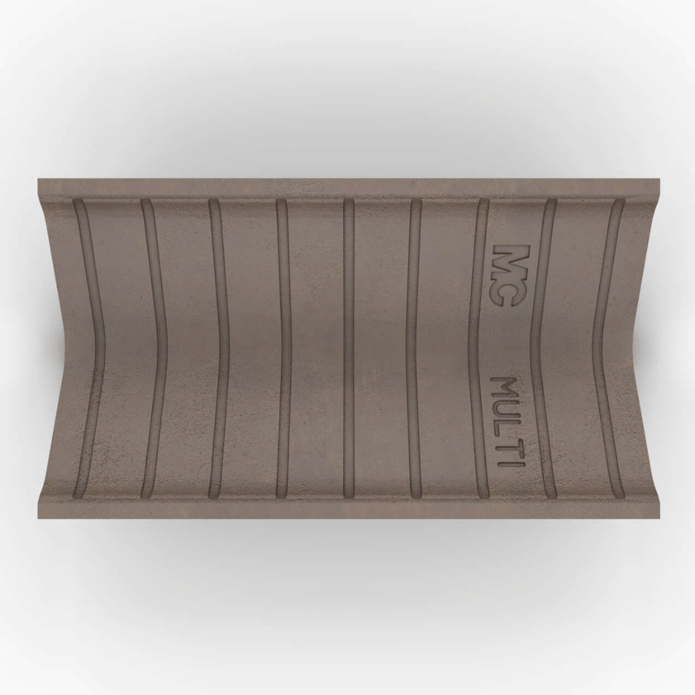 FPMcCann Multi Ridge Concrete Roof Tile - Anthracite — Ashbrook Roofing ...