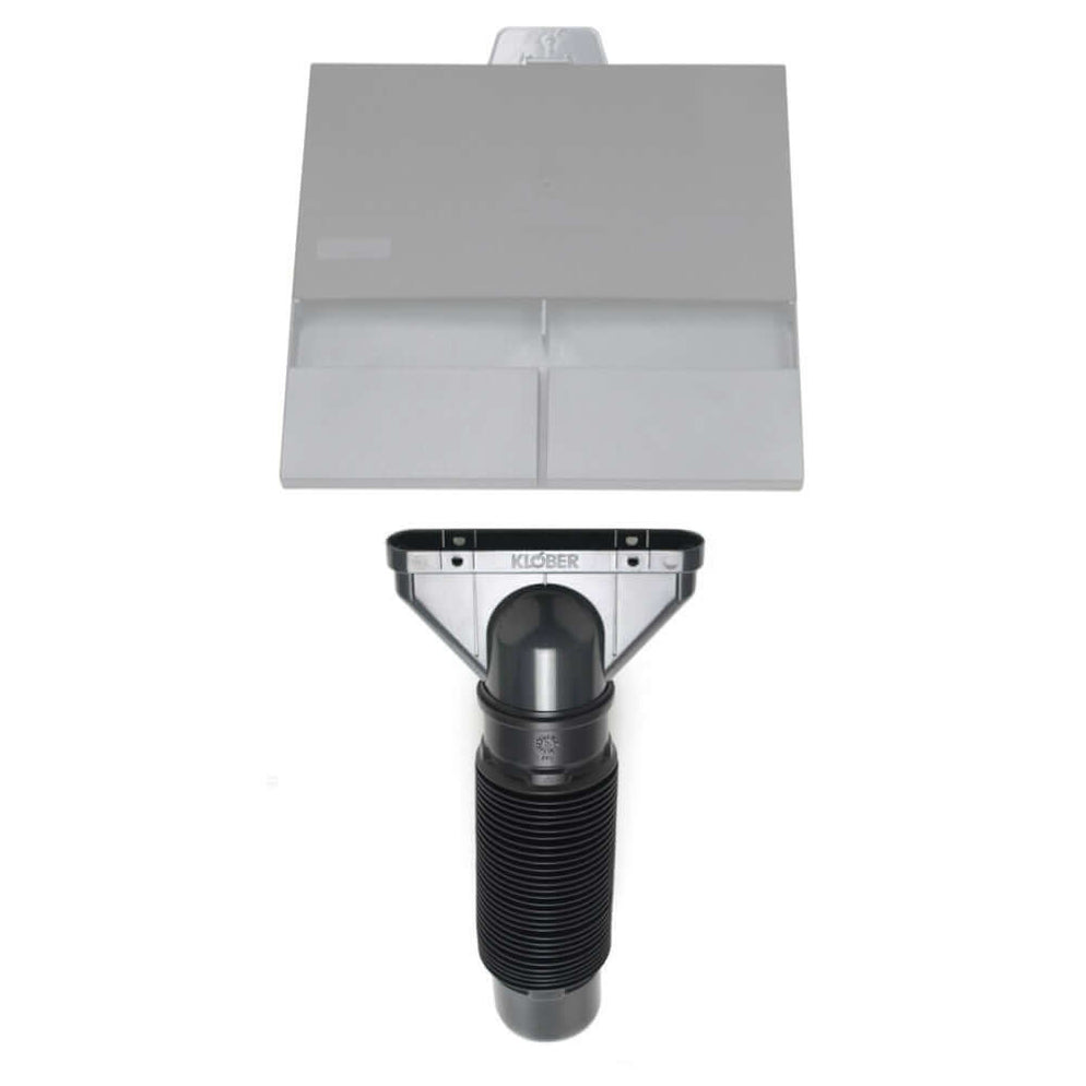 Klober Plain Tile Vent Adaptor & 100mm Flexi Pipe - KG992800 — Ashbrook ...