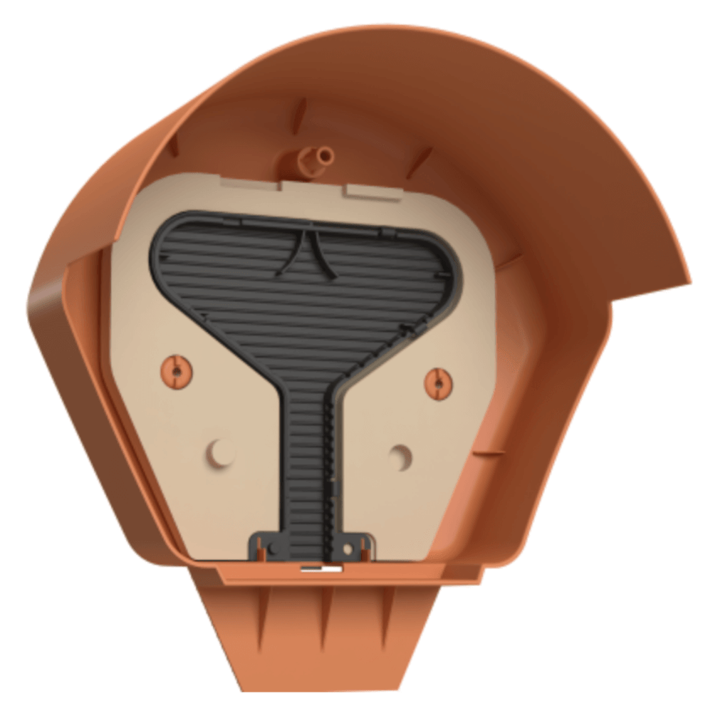 Manthorpe Bat Ridge Roost Half Round End Cap — Ashbrook Roofing ...