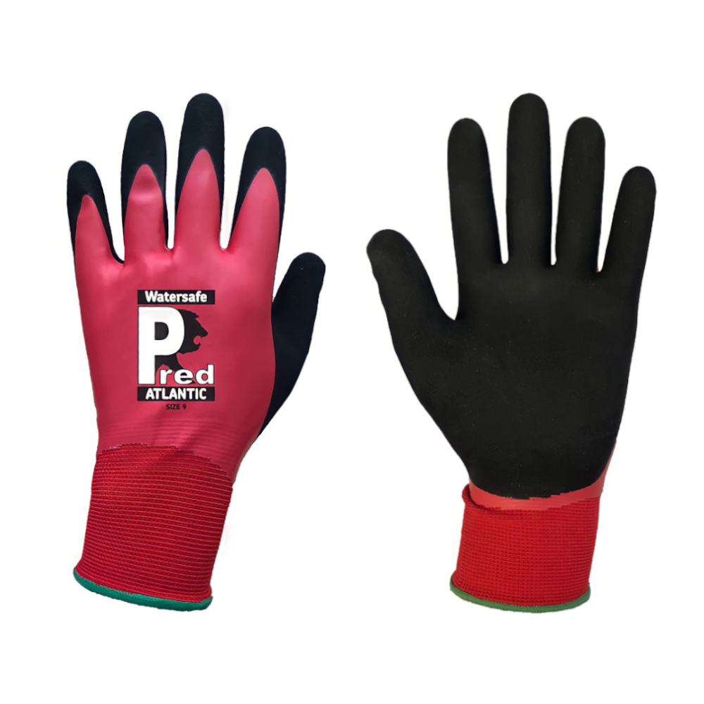 Predator Red Atlantic Sandy Latex Gloves - Size 10 — Ashbrook Roofing ...