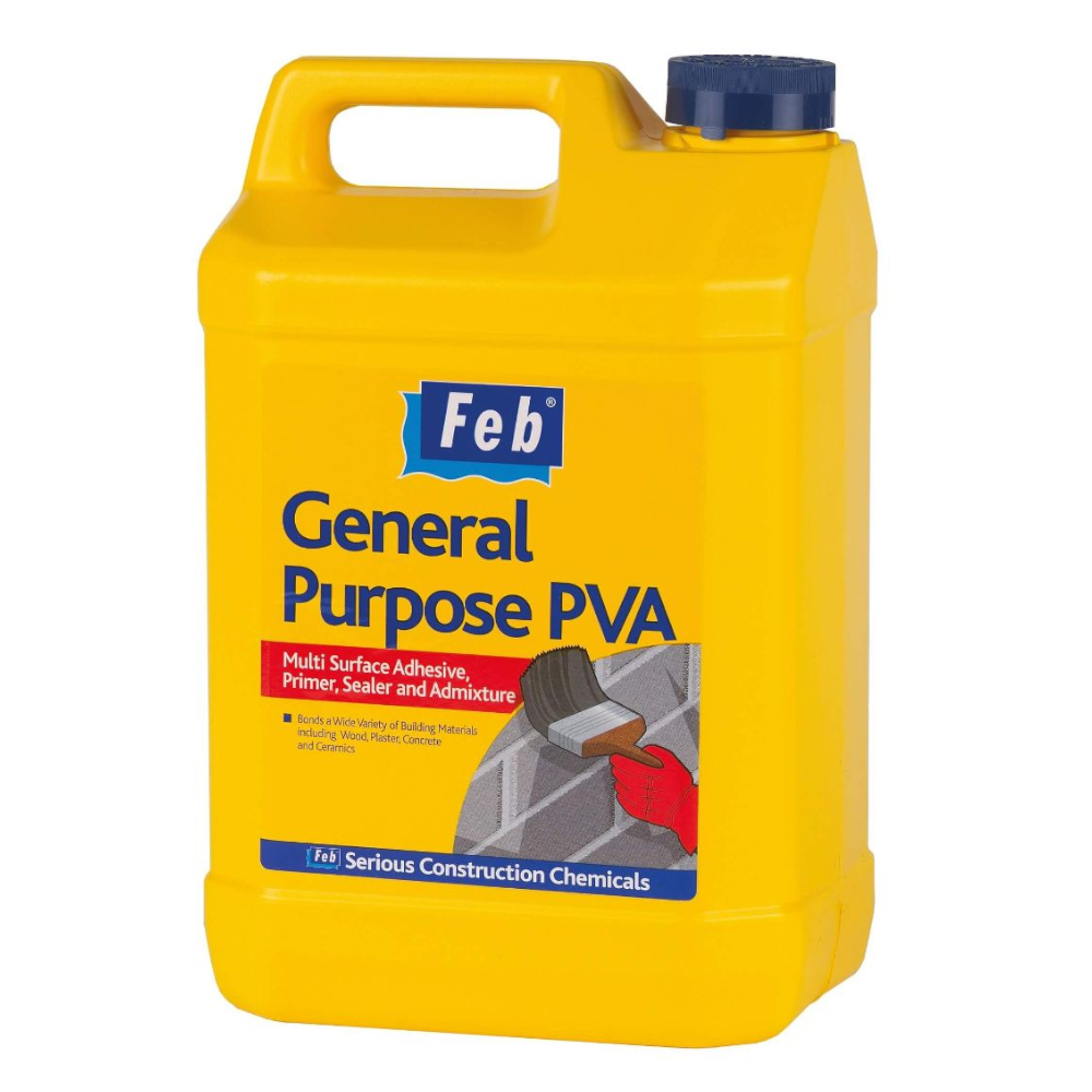 Feb General Purpose PVA: 5ltr — Ashbrook Roofing Supplies LTD