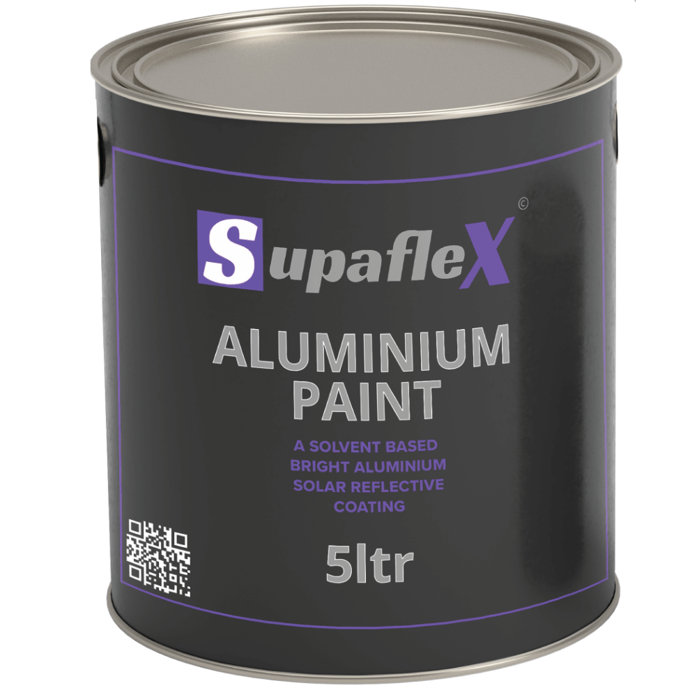 Supaflex Aluminium Solar Reflective Paint: 5ltr — Ashbrook Roofing ...