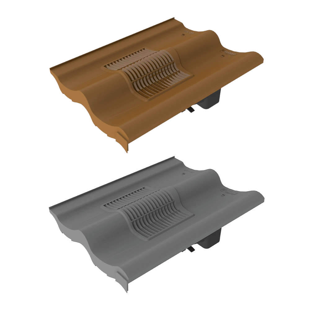 Timloc Double Pantile Tile Vent - RTV-DP — Ashbrook Roofing Supplies LTD