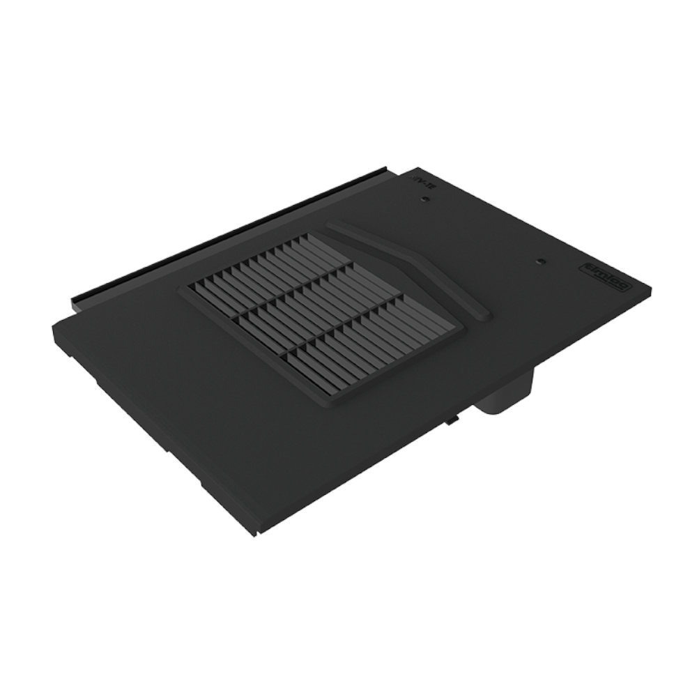 Timloc Thin Leading Edge Tile Vent - Black — Ashbrook Roofing Supplies LTD