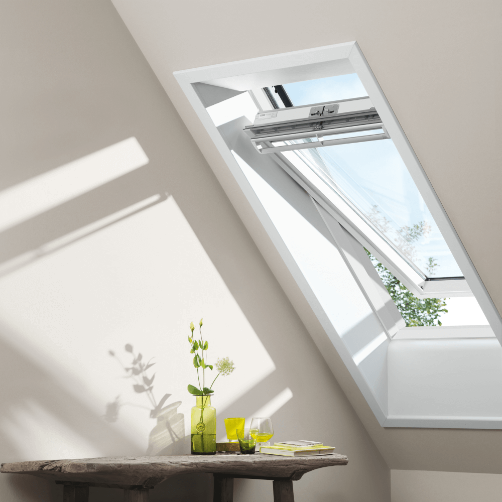 VELUX White-Painted Centre-Pivot Window: GGL 2070/GGL 2066 — Ashbrook ...